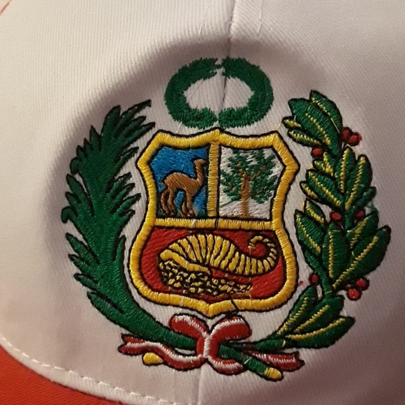 Accessories | Baseball Hat With The Peruvian Logo And Colors | Poshmark